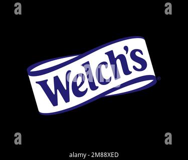 Welch's, Logo, Black background Stock Photo - Alamy