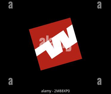 Western Airline, Logo, Black background Stock Photo - Alamy