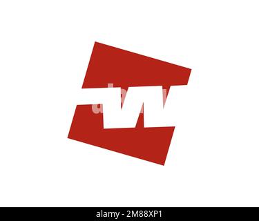 Western Airline, rotated logo, white background Stock Photo - Alamy