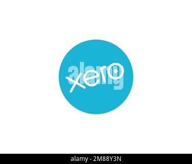 Xero software, Logo, White background Stock Photo - Alamy