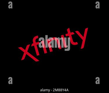 Xfinity, Logo, Black background Stock Photo - Alamy