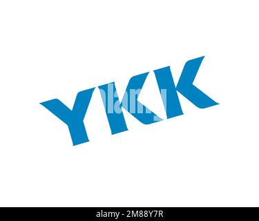YKK, Logo, White background Stock Photo - Alamy
