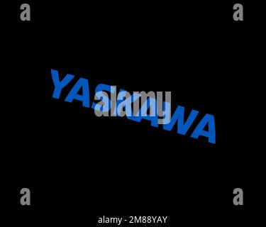 Yaskawa Electric Corporation, Logo, Black background Stock Photo - Alamy