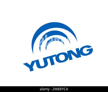 Yutong, rotated logo, white background B Stock Photo - Alamy