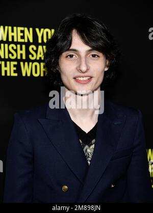 Finn Wolfhard attends a special screening of "When You Finish Saving ...