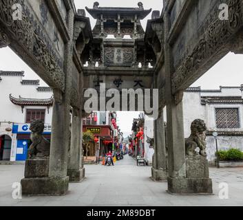 Anhui huizhou ancient city Stock Photo - Alamy