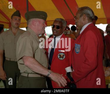 GEN. Alfred M. Gray, commandant of the Marine Corps, left, and SGT. MAJ ...
