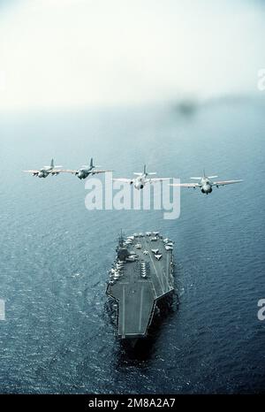 An KA-6E Intruder aircraft of Attack Squadron 95 (VA-95), the Green ...