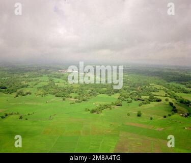 Aerial view of the Fleet Composite Squadron 5 (VC-5) hangar area. Base ...