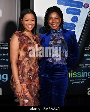Storm Reid and Robyn Simpson arriving to €˜The Invisible Man' Los ...