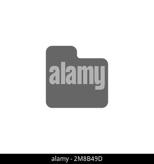 Folder icon, graphic resource template, vector illustration Stock ...