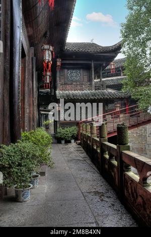 In the Chinese labyrinth Stock Photo - Alamy