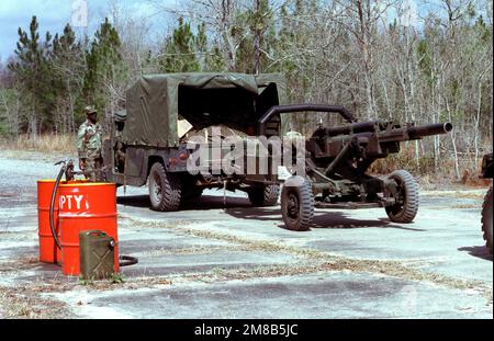 An 82nd Airborne Division M998 High-Mobility Multipurpose Wheeled ...