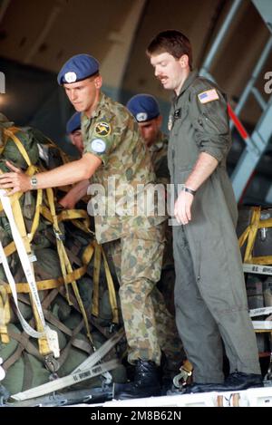 STAFF Sergeant James A. Noble of the 9th Military Airlift Squadron ...