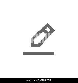 Edit icon, graphic resource template, vector illustration Stock Vector ...