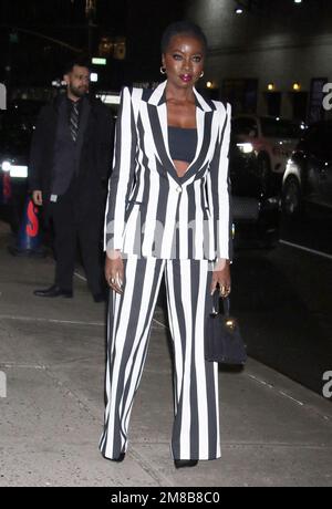 Danai Gurira on The Late Show With Stephan Colbert to talk about New ...