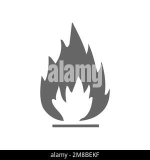 Combustion icon, graphic resource template, vector illustration Stock ...
