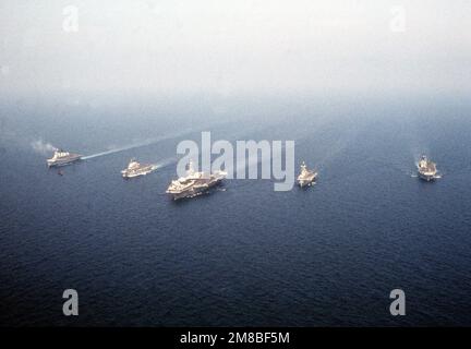 USS Dwight D. Eisenhower and HMS Dragon are underway. (8692408063 Stock ...