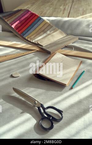 Colours Scheme artist deco Stock Photo - Alamy