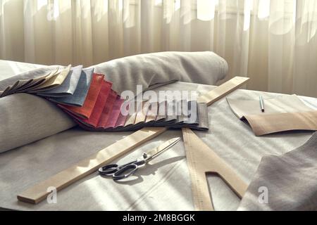 Colours Scheme artist deco Stock Photo - Alamy