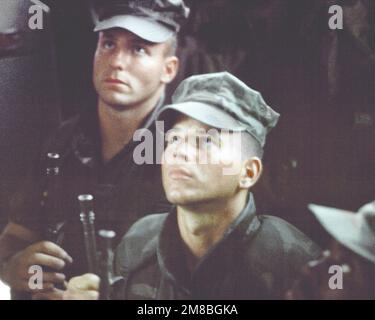 Troops of the 2nd Light Armored Infantry Battalion on amphibious patrol ...