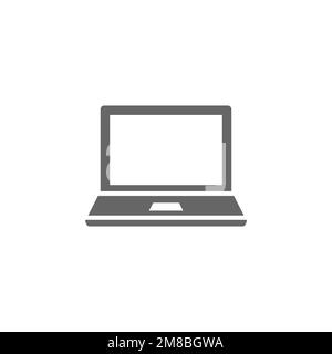 PC icon, graphics resource template, vector illustration Stock Vector ...