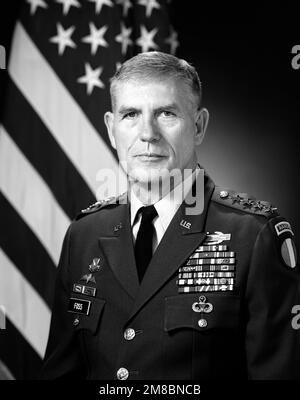 GEN John W. Foss, USA (uncovered). Country: Unknown Stock Photo - Alamy