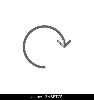 Rotation icon, App interface graphics resource, vector illustration Stock Vector Image & Art - Alamy