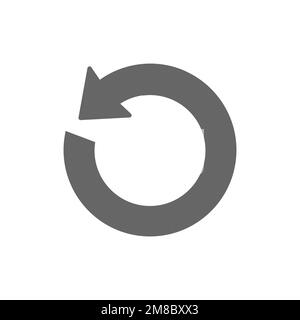 Rotation arrow icon, common graphic resources, vector illustration ...