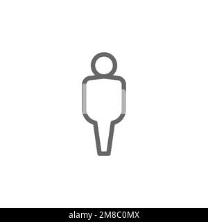 Character position line icon, App interface graphics resource, vector ...
