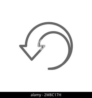 Rotation icon, App interface graphics resource, vector illustration Stock Vector Image & Art - Alamy