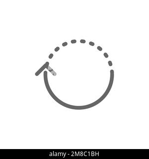 Rotation icon, App interface graphics resource, vector illustration Stock Vector Image & Art - Alamy