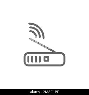 Signal emitter icon, graphic resource template, vector illustration ...