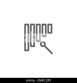 Signal strength line icon, common graphic resources, vector ...