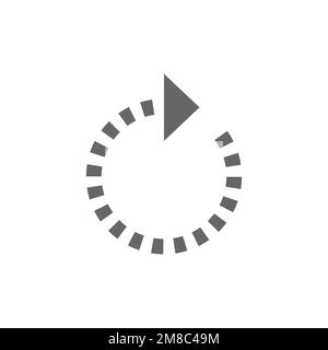 Rotation arrow icon, common graphic resources, vector illustration ...