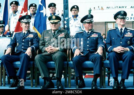 GEN. H.T. Johnson, commander in chief, Military Airlift Command (MAC ...