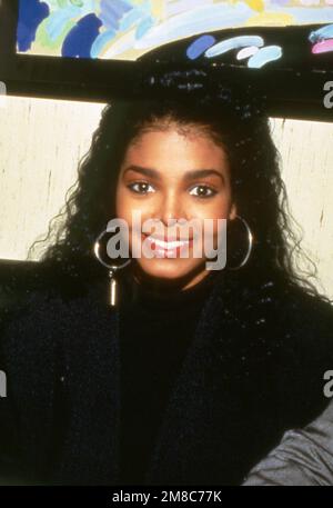 Janet Jackson Circa 1986 Credit: Ralph Dominguez/MediaPunch Stock Photo ...