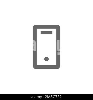 Mobile phone icons, common graphic resources, vector illustrations ...