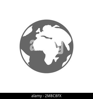 World map icons, common graphic resources, vector illustrations Stock ...