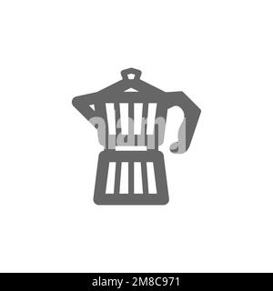 Boiling kettle icon, common graphic resources, vector illustration ...
