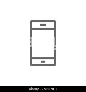 Mobile phone icons, common graphic resources, vector illustrations ...