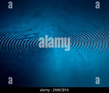 A soft focus of circular grooves on a metal surface Stock Photo - Alamy