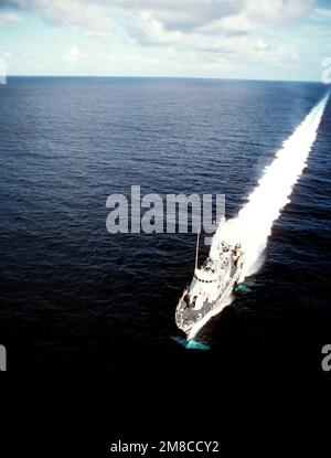 USS Hercules (PHM-2) underway in 1984 Stock Photo - Alamy