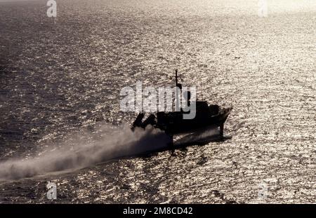 USS Hercules (PHM-2) underway in 1984 Stock Photo - Alamy