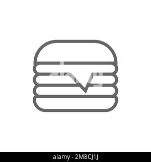 Hamburger icon, common graphic resources, vector illustrations Stock ...