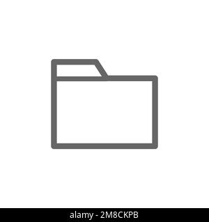 Folder icons, common graphic resources, vector illustrations Stock ...
