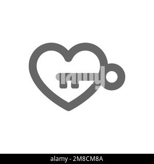 Open heart icon, common graphic resources, vector illustration Stock ...