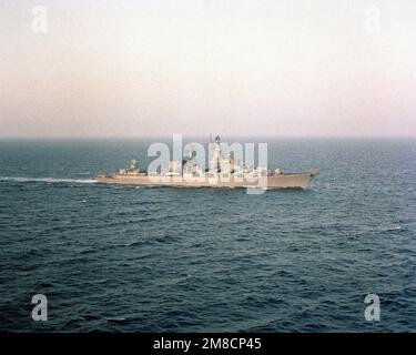 The cruiser Chervona Ukraina Stock Photo - Alamy