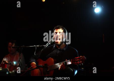 Junip - Jose Gonzalez in concert at The Knitting Factory in New York ...