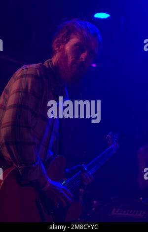 Kevin Devine in concert at Le Poisson Rouge in New York Stock Photo - Alamy